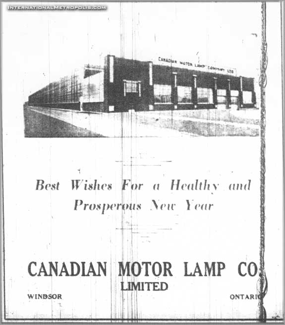 Canadian Motor Lamp Factory – International Metropolis