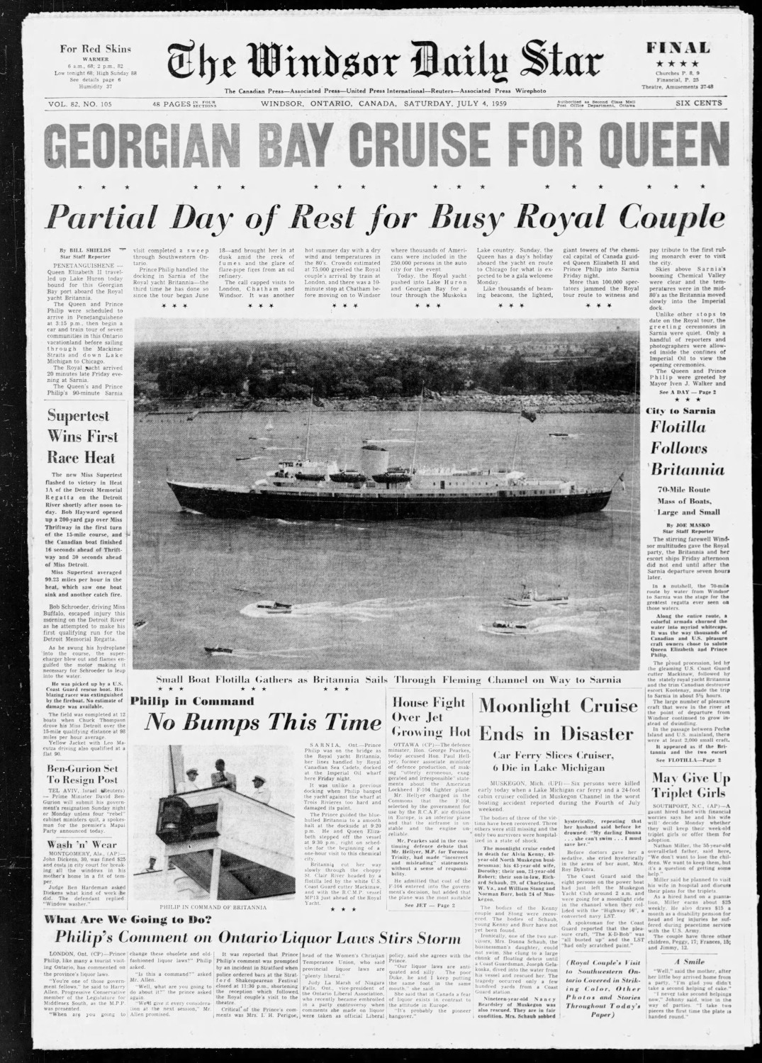 The First Fireworks – 1959 – International Metropolis